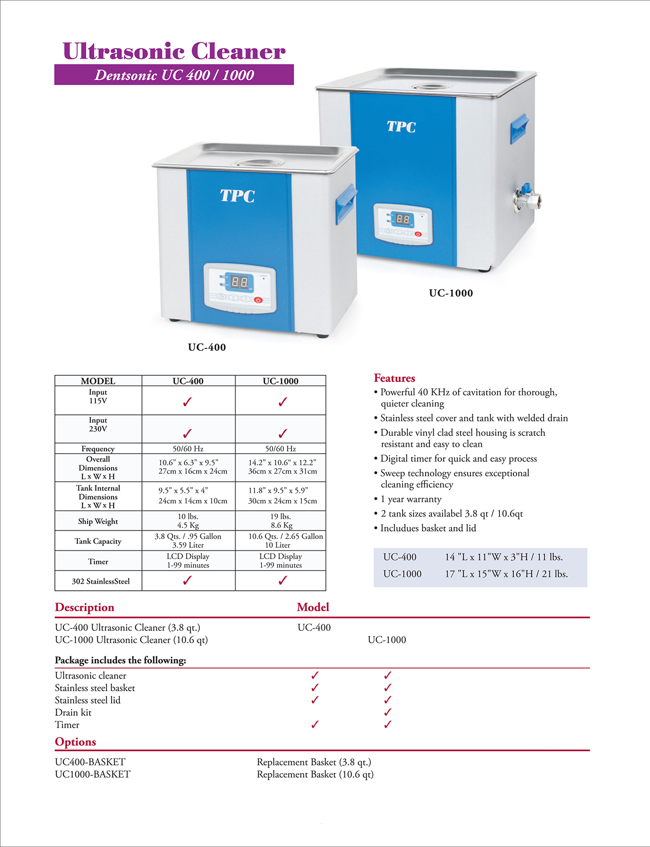 TPC Advanced Technology, Inc. - Products